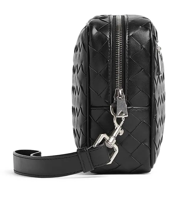 Bottega Veneta Leather Intrecciato Wash Bag