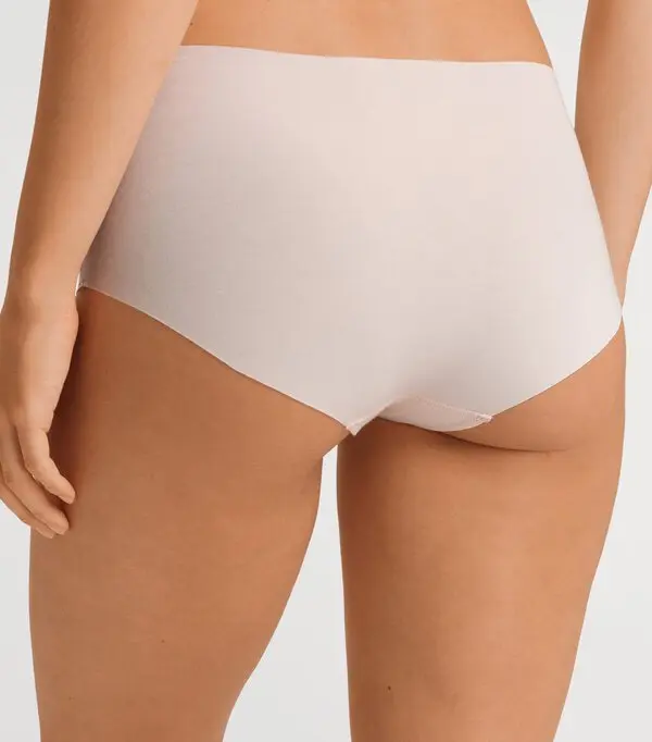 Hanro Invisible Cotton Maxi Briefs - Nude