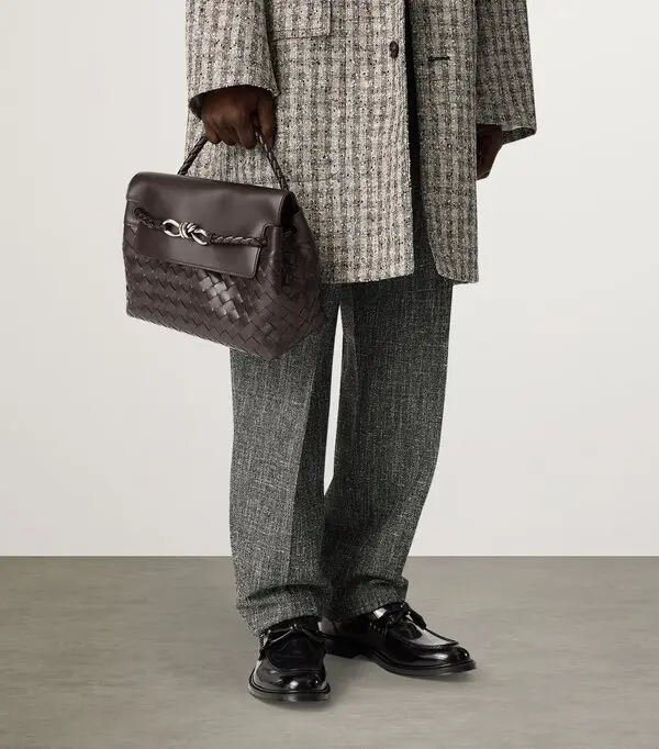Bottega Veneta Leather Astaire Loafers - Black