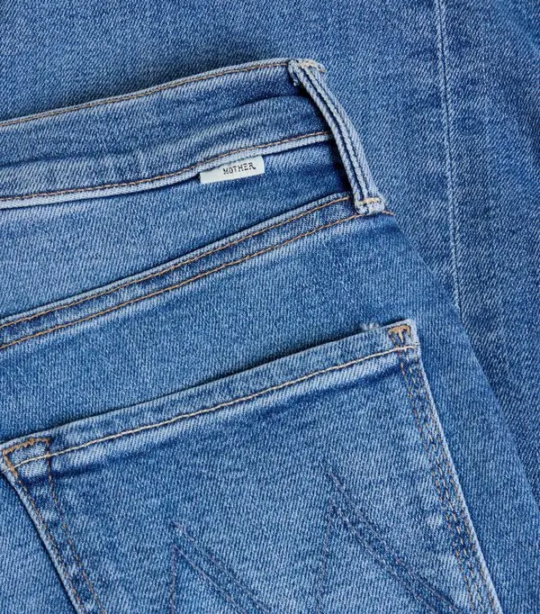 MOTHER The Kick It Straight Jeans - Blue