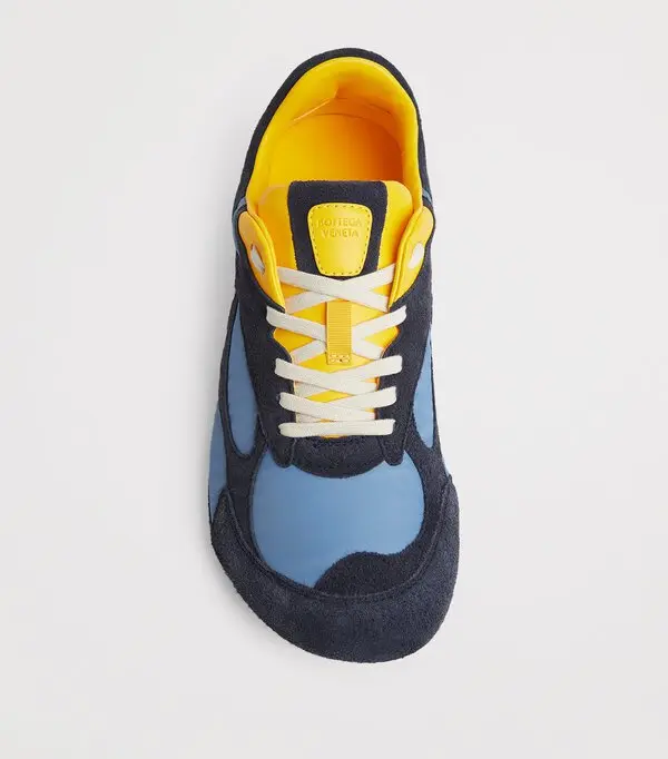 Bottega Veneta Orbit Flash Sneakers - Blue