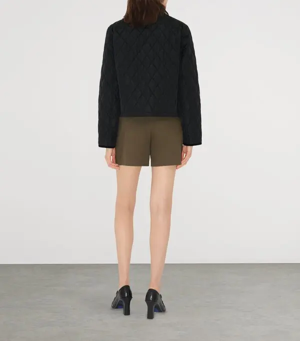 Burberry Quilted Field Jacket - Black