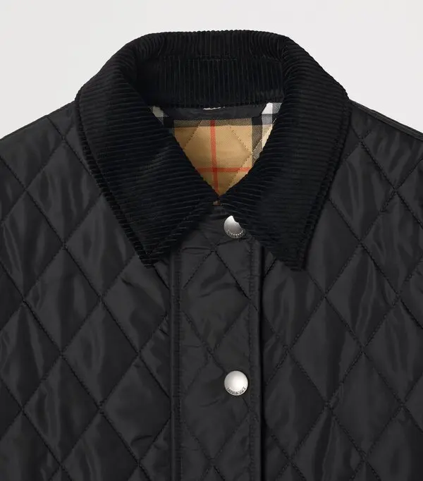 Burberry Quilted Field Jacket - Black