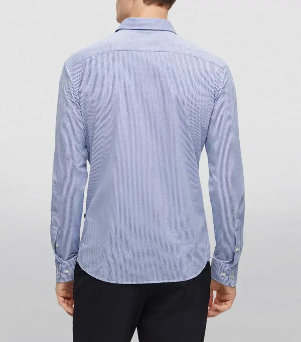 BOSS Performance-stretch Jersey Printed Shirt