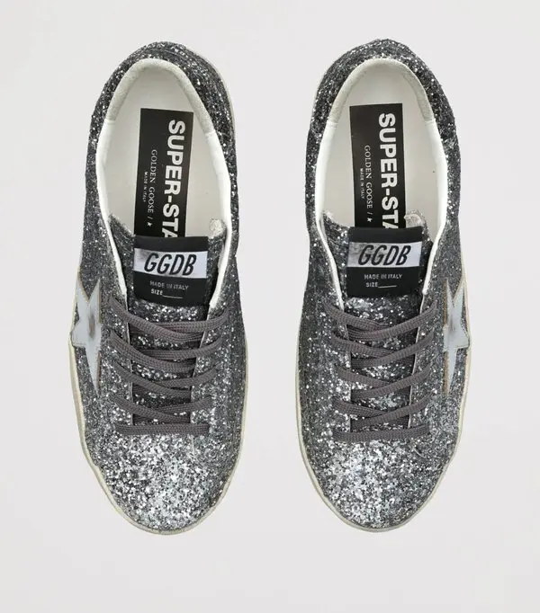 GOLDEN GOOSE Super-star Glitter Sneakers