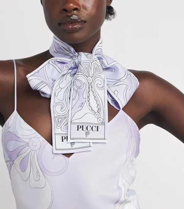 Emilio Pucci Silk Printed Scarf
