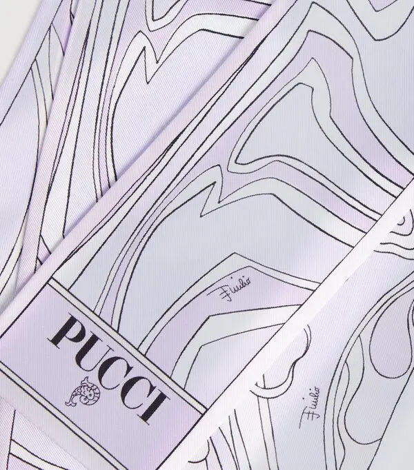 Emilio Pucci Silk Printed Scarf