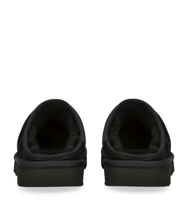 UGG Classic Suede Slippers - Black