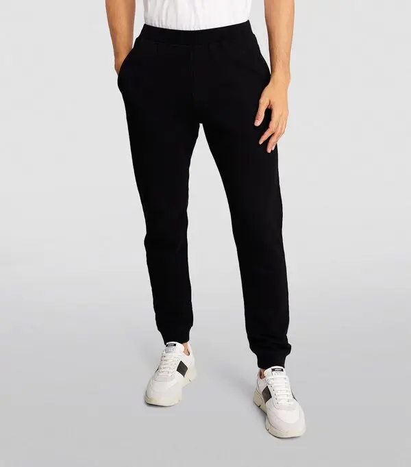 Sunspel Loopback Sweatpants - Black