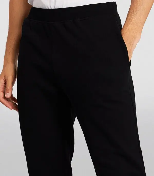 Sunspel Loopback Sweatpants - Black
