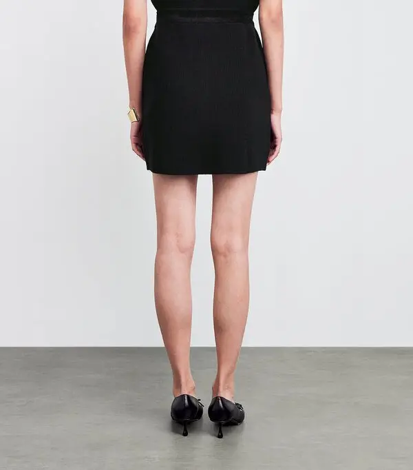Claudie Pierlot Knitted Mini Skirt