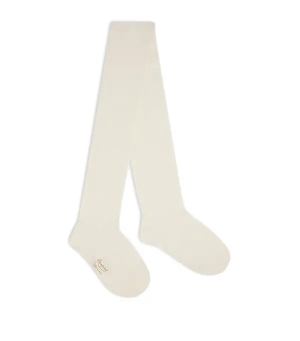 Bonpoint Microfibre Tights - White