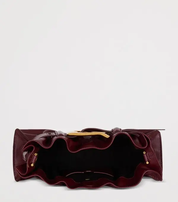 Balmain Mini Leather Anthem Shoulder Bag