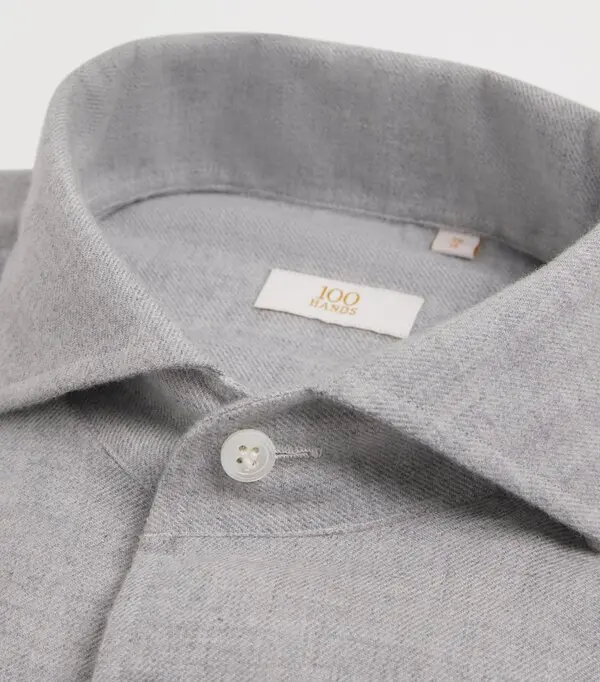 100HANDS Cotton-cashmere Shirt