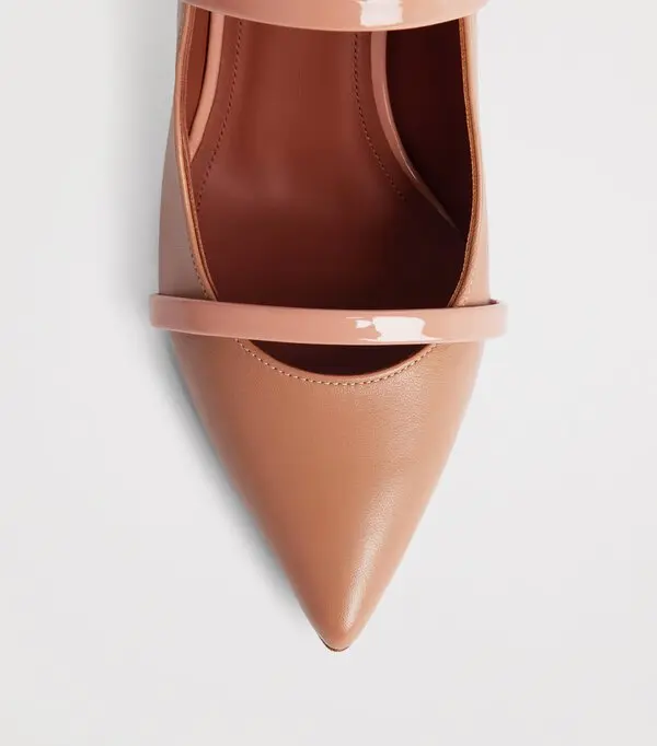 MALONE SOULIERS Leather Maureen Mules - Nude