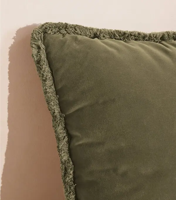 SOHO HOME Velvet Margeaux Cushion