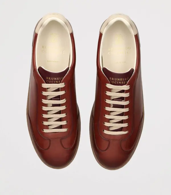 Brunello Cucinelli Leather Sneakers