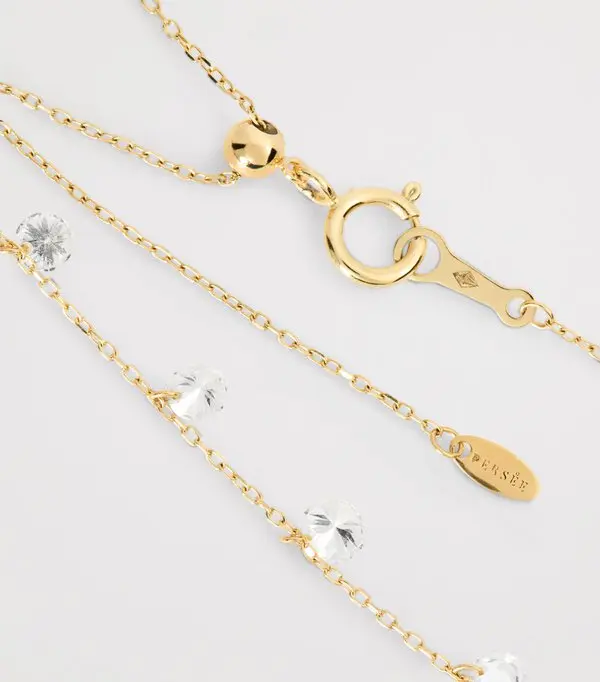 PERSEE Yellow 9-stone Danaé Diamond Necklace