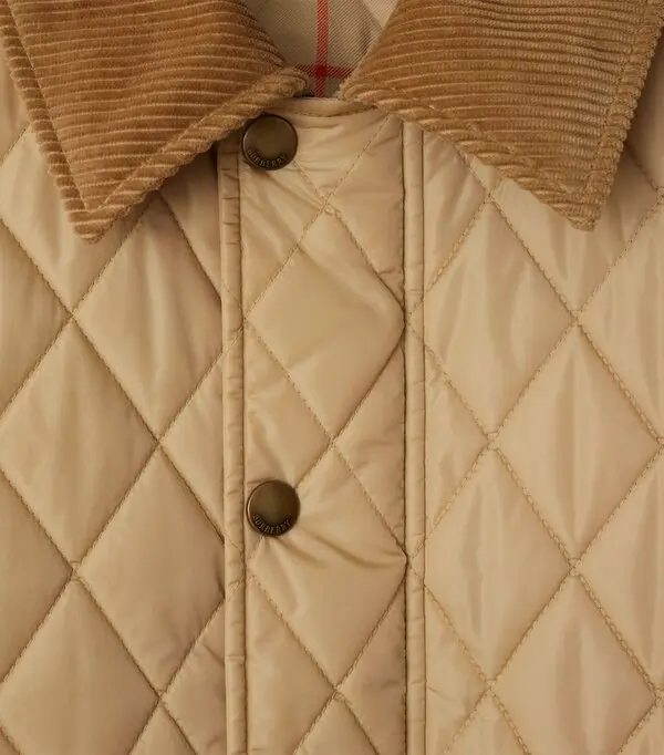 Burberry Quilted Field Jacket - Beige