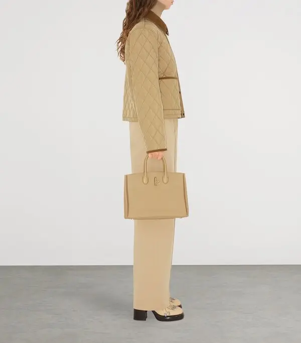 Burberry Quilted Field Jacket - Beige