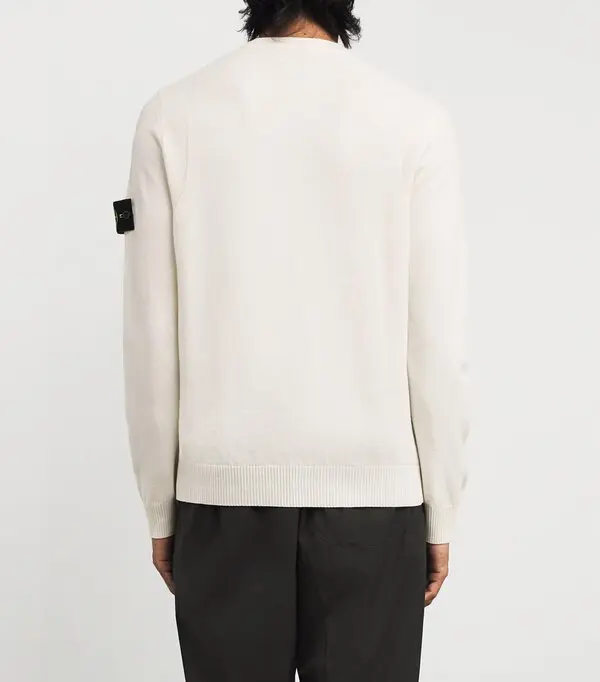 Stone Island Wool-blend Crew-neck Sweater