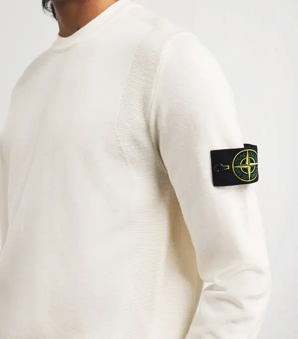 Stone Island Wool-blend Crew-neck Sweater