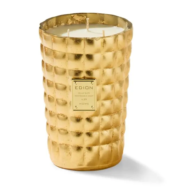 EDION Montecarlo Night Candle - Gold