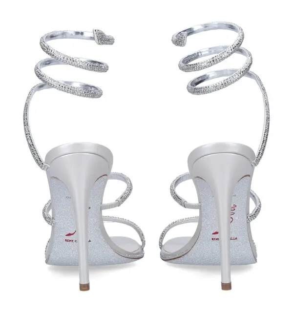 Rene Caovilla Embellished Cleo Sandals - Silver