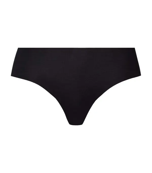Hanro Invisible Cotton Midi Briefs - Black