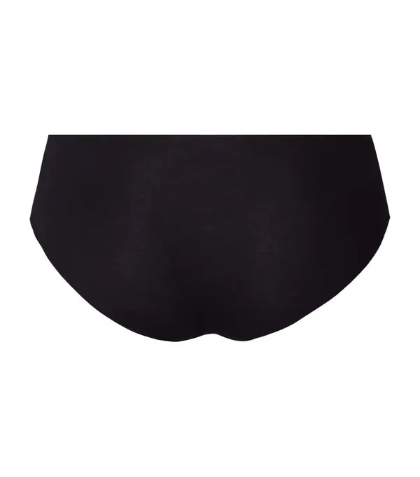 Hanro Invisible Cotton Midi Briefs - Black