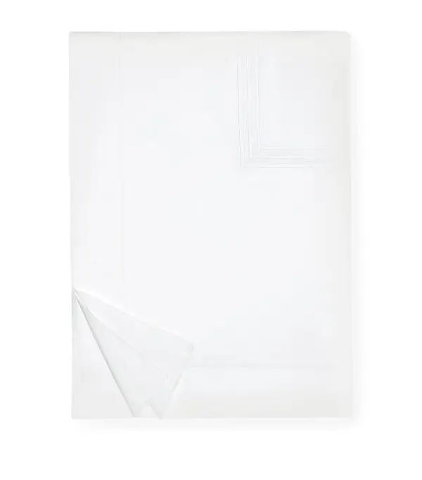 PRATESI Tre Righe Super King Duvet Cover - White