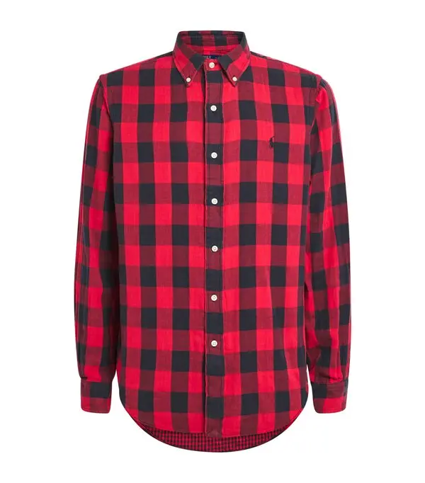 Polo Ralph Lauren Double-faced Check Shirt - Red