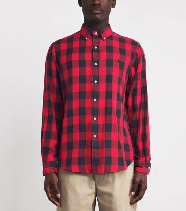 Polo Ralph Lauren Double-faced Check Shirt - Red