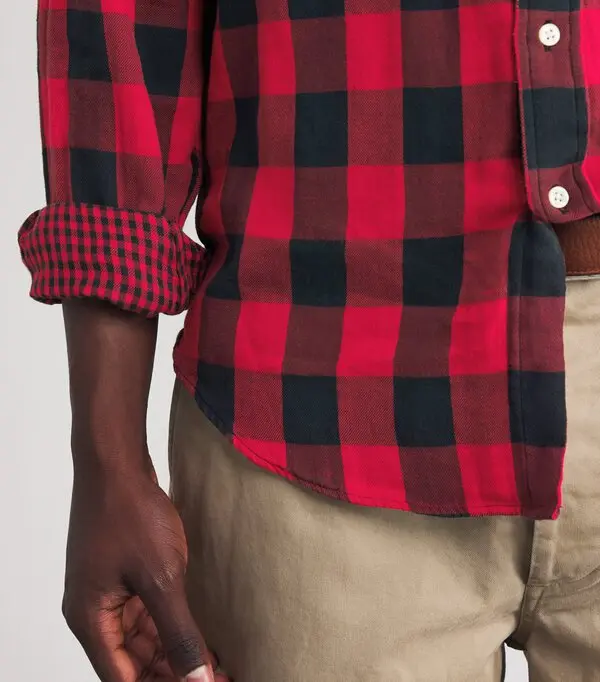 Polo Ralph Lauren Double-faced Check Shirt - Red