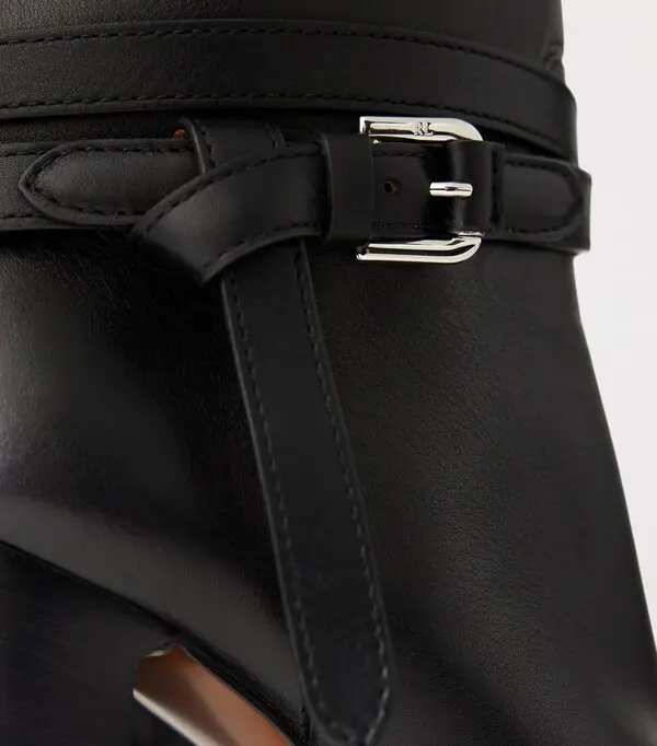 Ralph Lauren Leather Knee-high Boots - Black