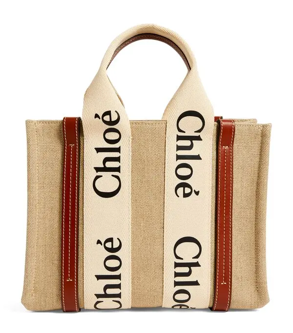 Chloé Small Woody Tote Bag - Brown