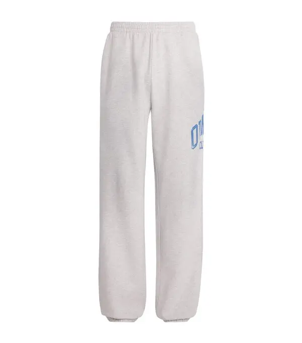 REPRESENT Cotton Owners Club Wide-leg Sweatpants - Grey