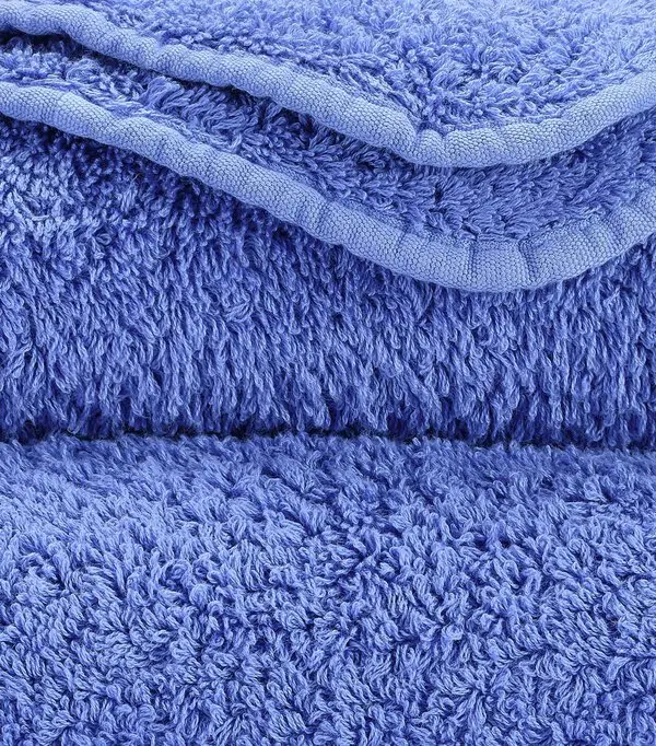 ABYSS & HABIDECOR Super Pile Bath Sheet - Blue
