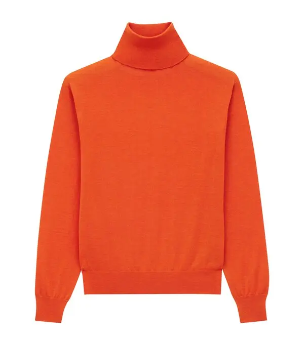 Saint Laurent Cashmere-wool-silk Rollneck