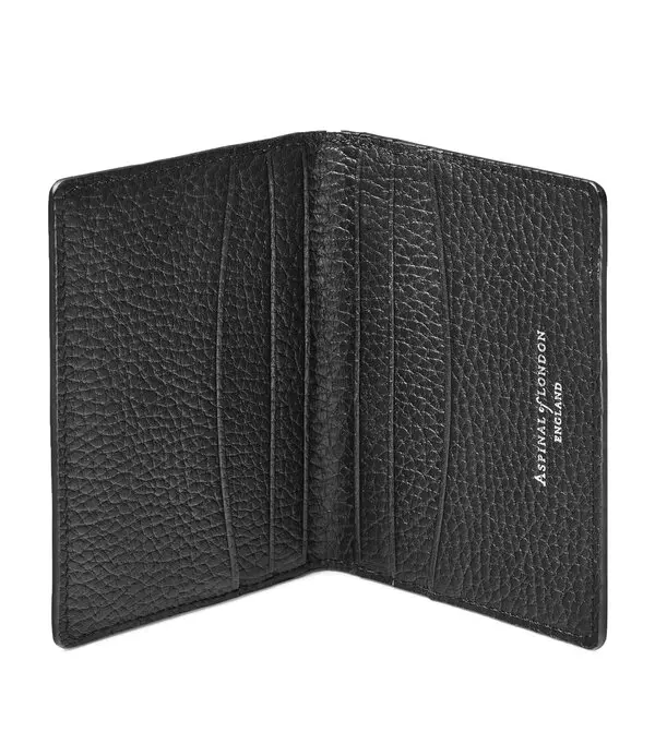 ASPINAL OF LONDON Leather Folded Card Holder