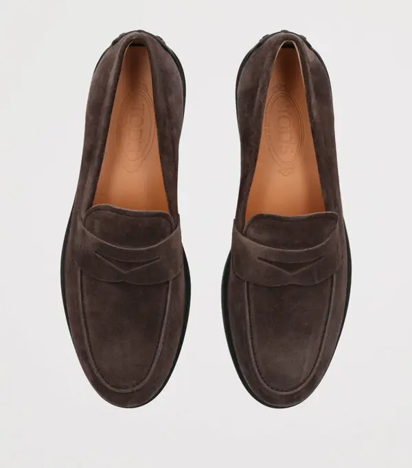 TOD'S Suede Gomma Loafers