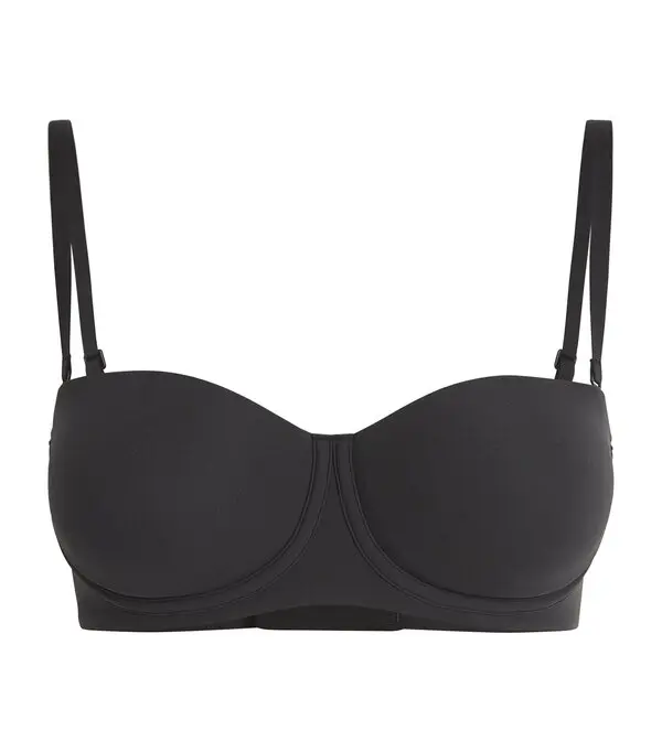 SKIMS Fits Everybody Strapless Bra - Black
