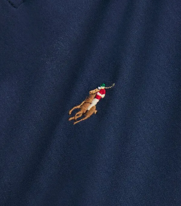 Polo Ralph Lauren Cotton Custom-fit Polo Shirt - Navy