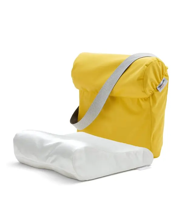 HYOUMANKIND Go Pillow With Silk Pillowcase - Yellow