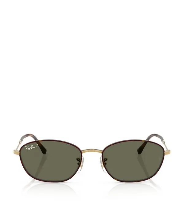 Ray-ban Irregular Frame Sunglasses - Brown