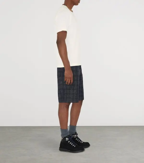 Burberry Check-trim T-shirt