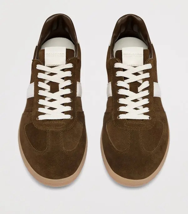 TOM FORD Suede Archer Sneakers - Brown
