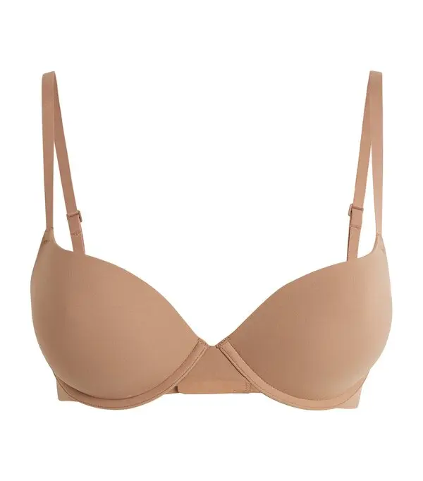 SKIMS Fits Everybody Push-up Demi Bra - Brown