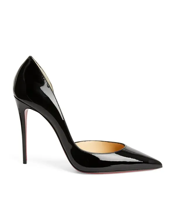CHRISTIAN LOUBOUTIN Iriza 100 Patent Pumps - Black