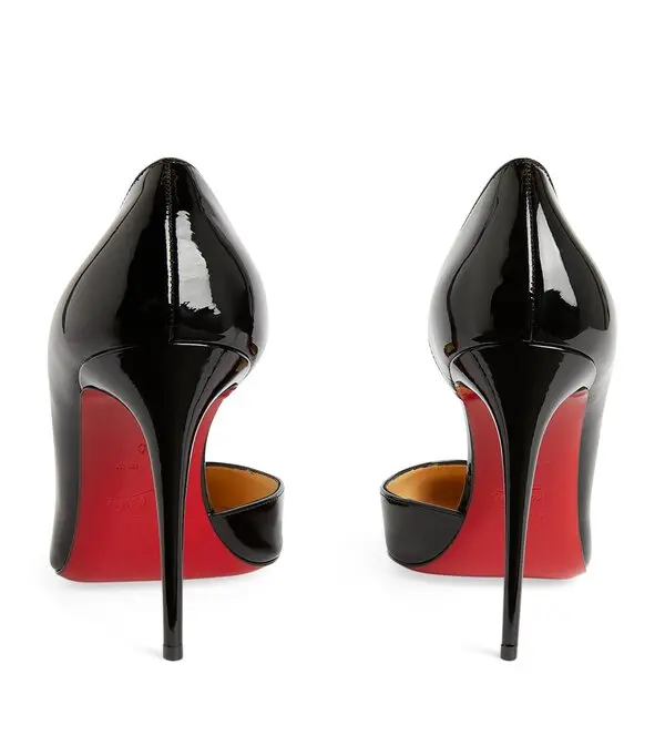 CHRISTIAN LOUBOUTIN Iriza 100 Patent Pumps - Black